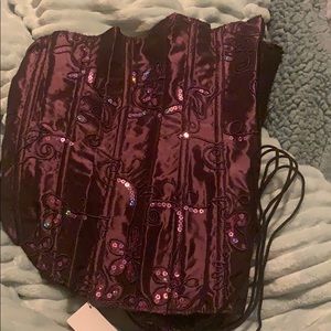 Tesa | Other | Vintage Corset Purple | Poshmark